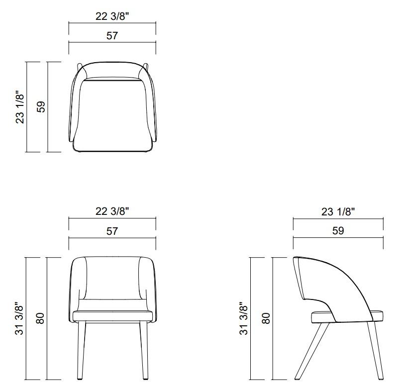 CADEIRA LIZ - Produtos - Saccaro